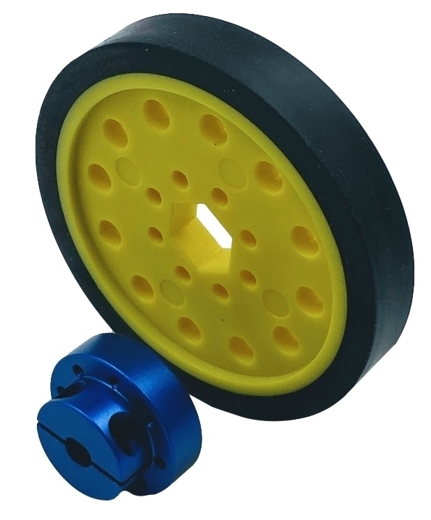 Clamping 6mm D-Shaft Hub | Studica Robotics