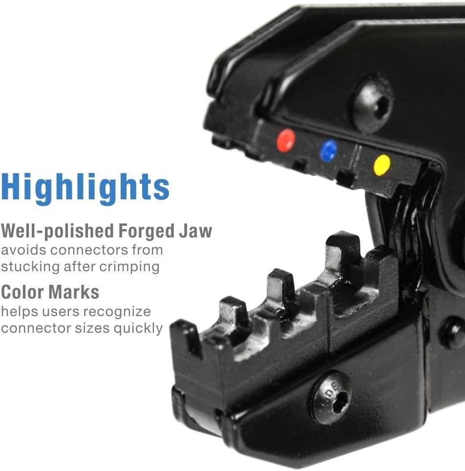 ICrimp Insulated Terminal Ratchet Wire Crimping Tool Kit | Studica Robotics