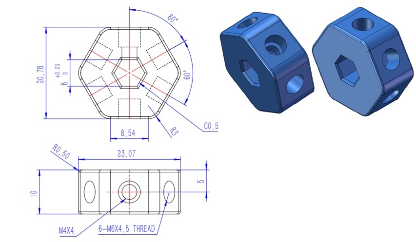 Intake Hex-Shaft Hub Kit | Studica Robotics