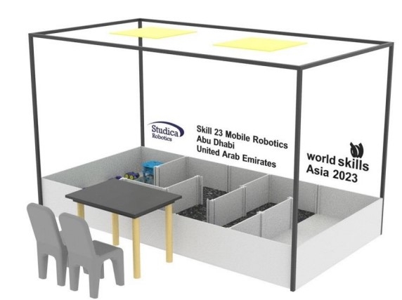 WorldSkills Asia 2023 Abu Dhabi Mobile Robotics Competition | Studica Robotics
